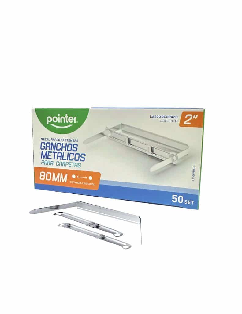 Fastener/Gancho - Pointer - Metalico - Caja de 50 Unidades - Arimany