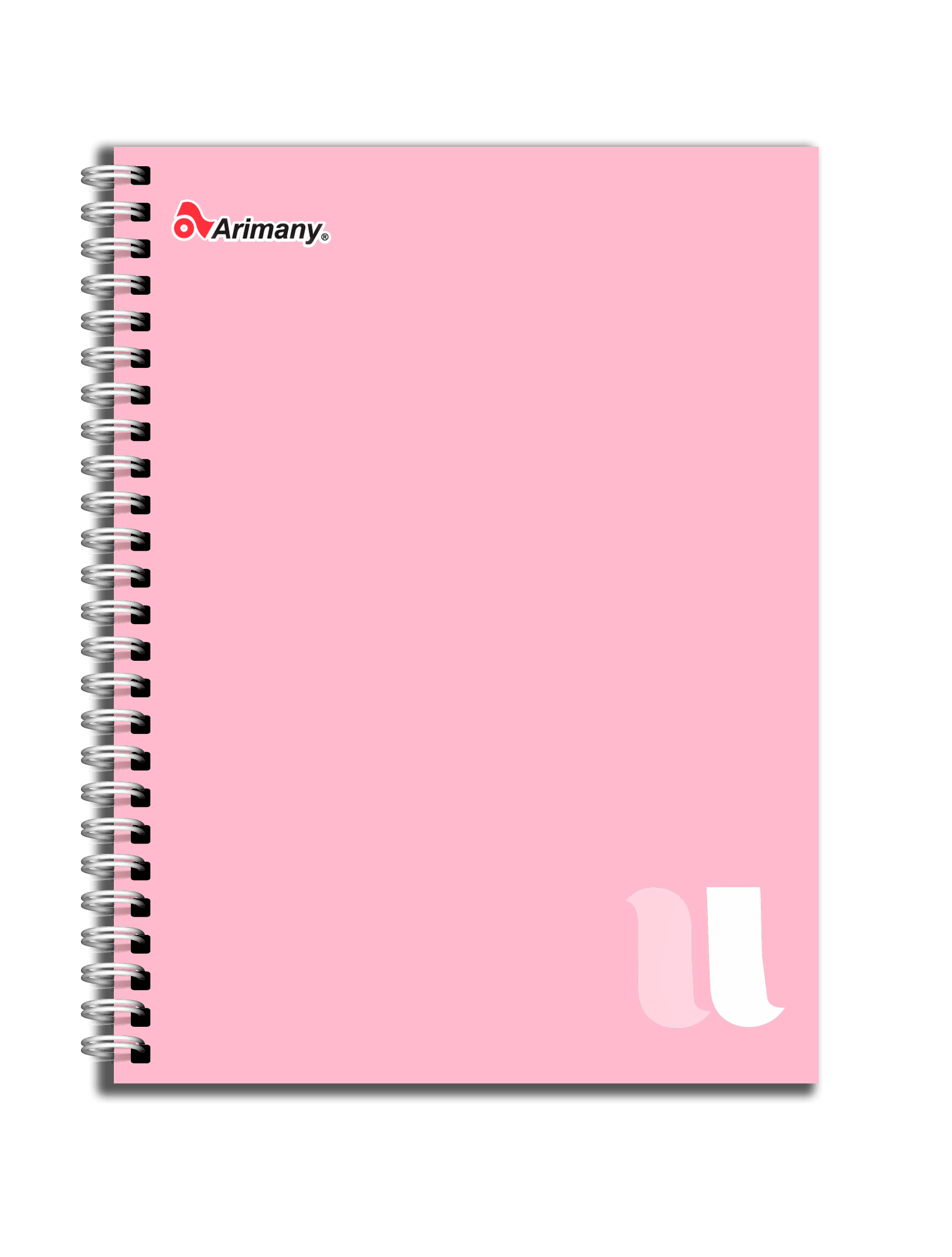 Cuaderno Doble Anillo-Pasta Semidura-Profesional-Arimany U-100 Hojas ...