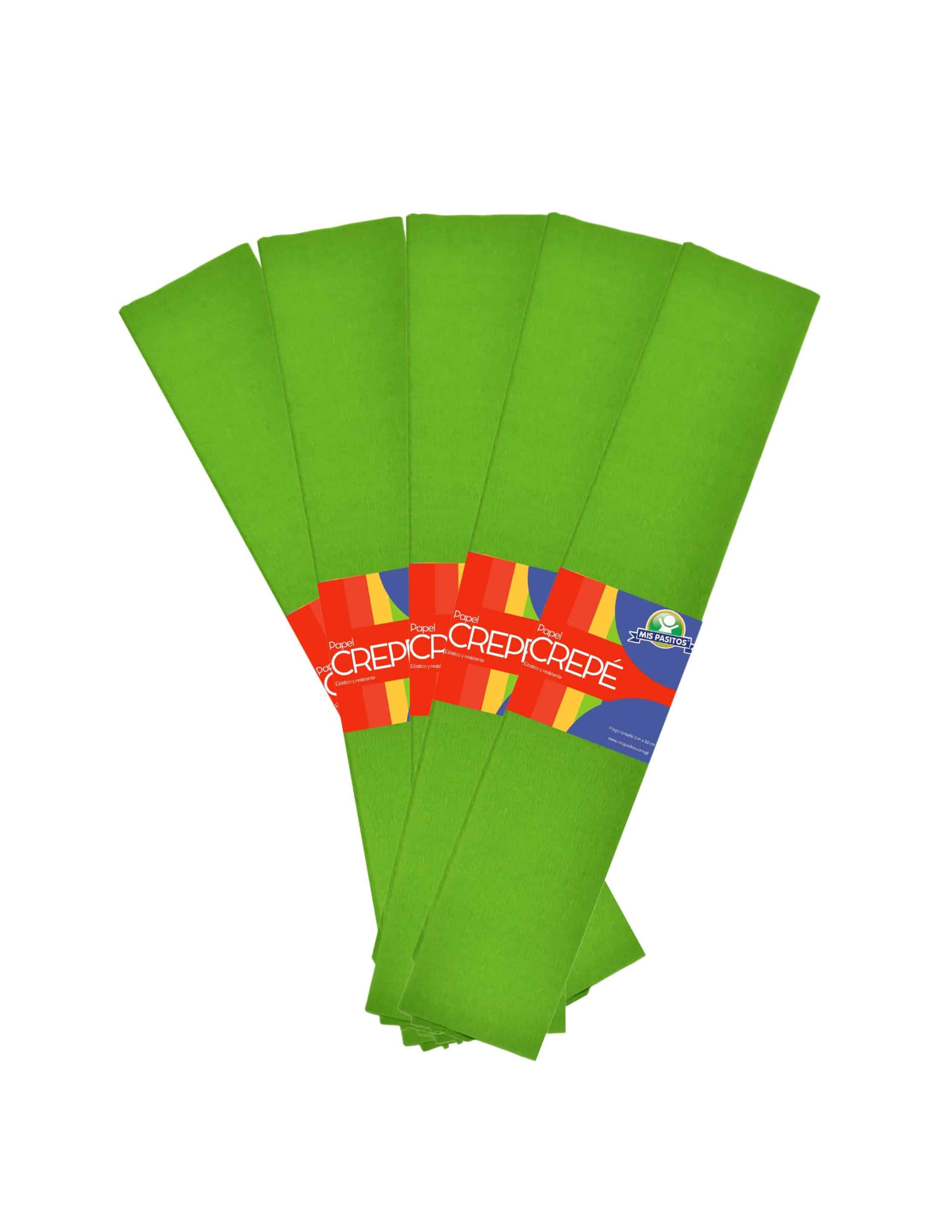 Papel Crepe - Mis Pasitos - 0.50x2.00 Metros - Verde - 1 Hojas - Arimany