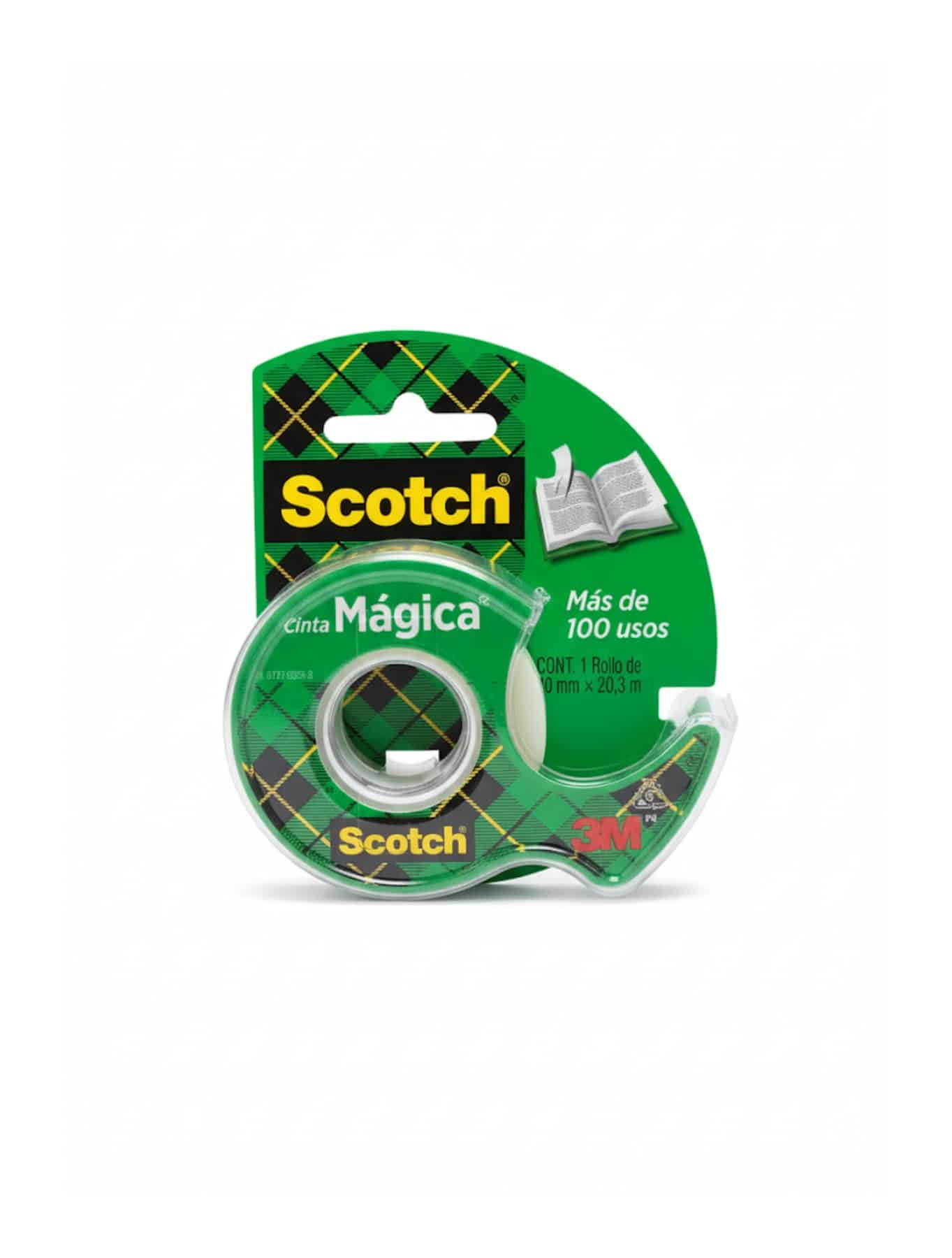Cinta Magica - Scotch - 3/4 Pulgada - 20.3 Metros - Con Dispensador - 1 ...