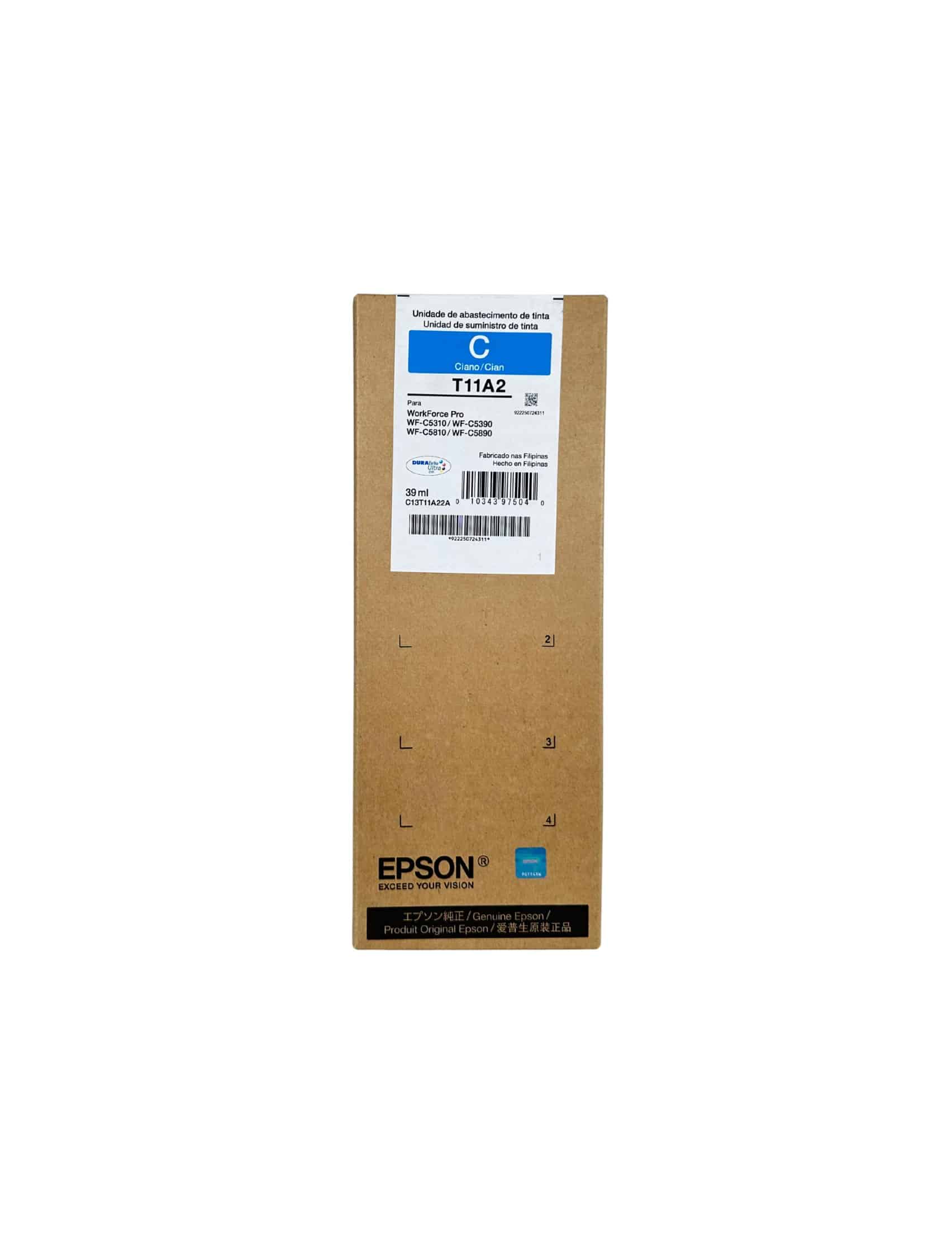 Tinta Para Impresora - Epson - T11A220 - Al - Cyan - Botella - 69 Ml ...